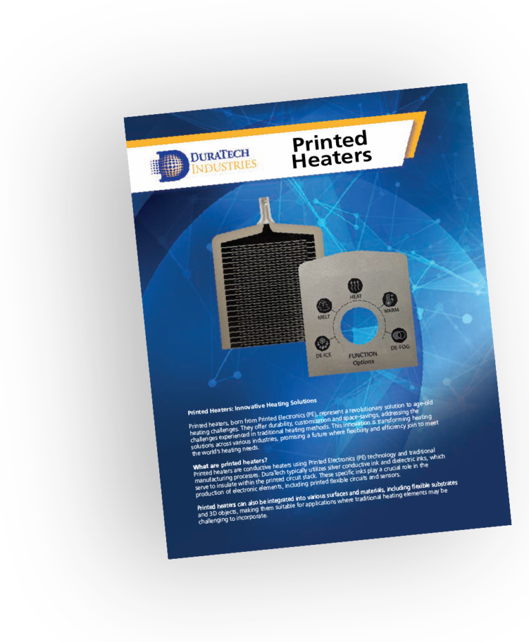 Printed flexible heaters - DuraTech