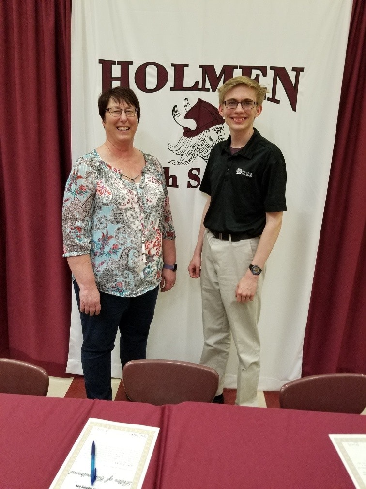 DuraTech Celebrates Its First Youth Apprenticeship Student