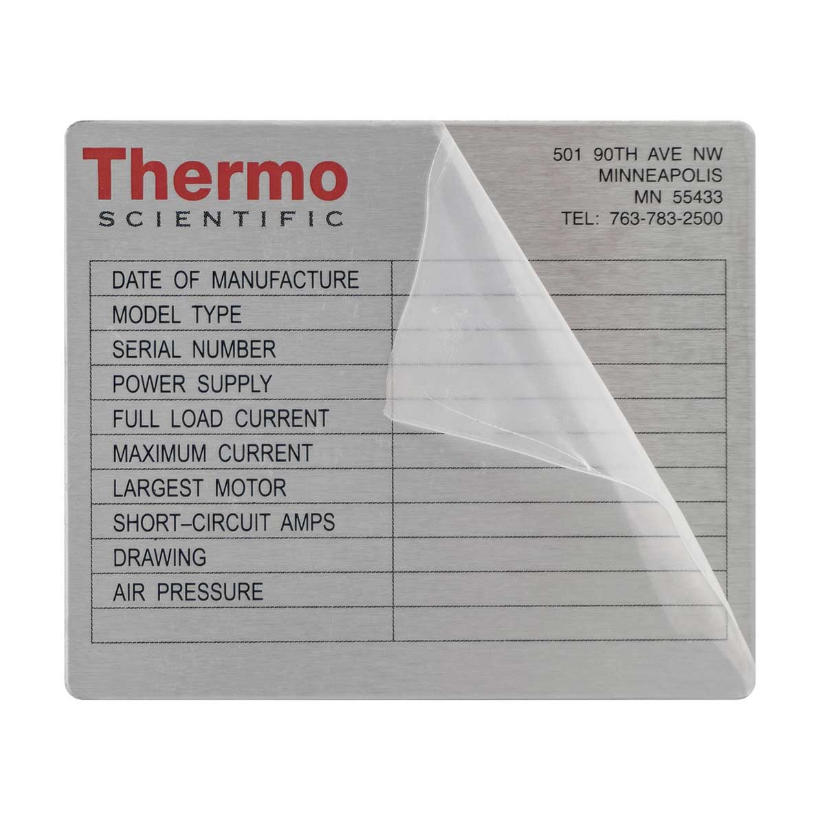 Nameplates, Plastic Nameplates, Metal Nameplates