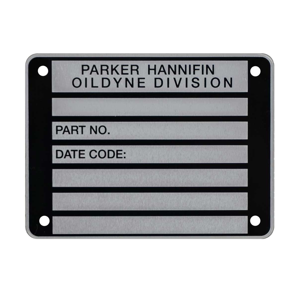 Nameplates, Plastic Nameplates, Metal Nameplates